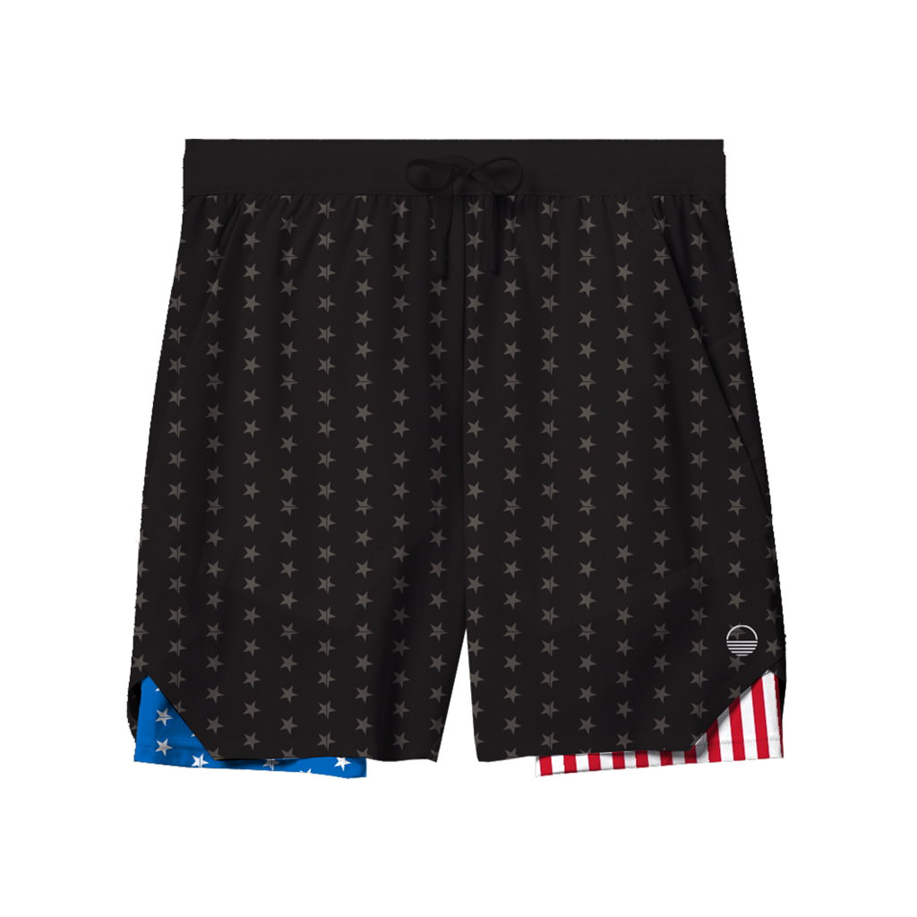 Allover Print Active Shorts with Compression Lining (ACS100) – FPS Apparel